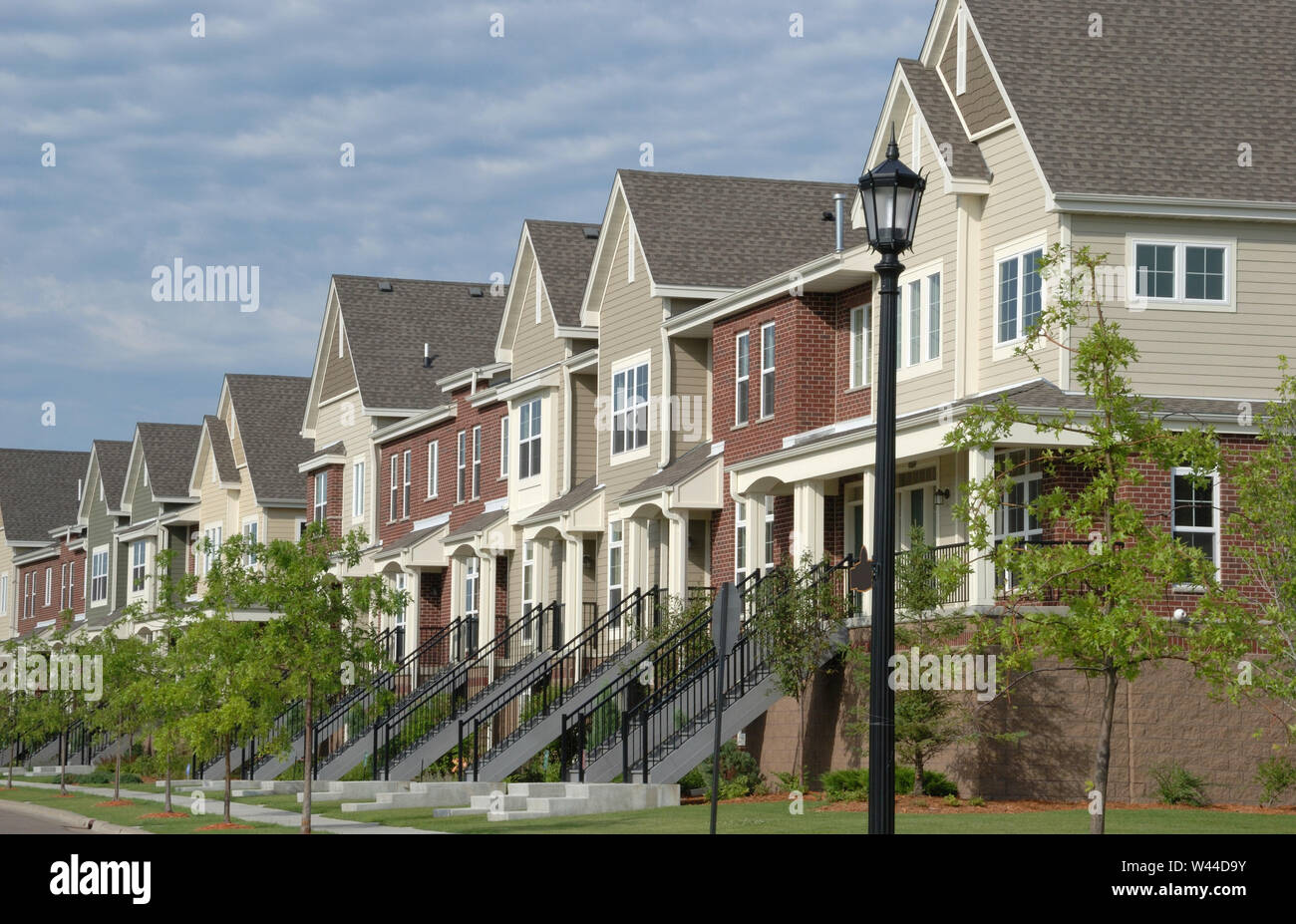 Subdivision entrance High Resolution Stock Photography and Images - Alamy