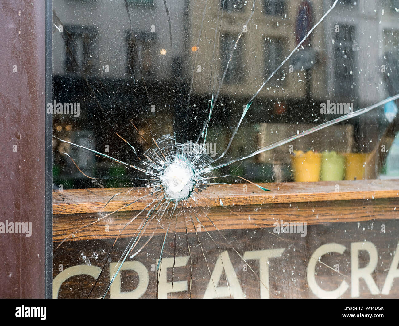 Exterior Damage Destruction Broken Windows High Resolution Stock ...