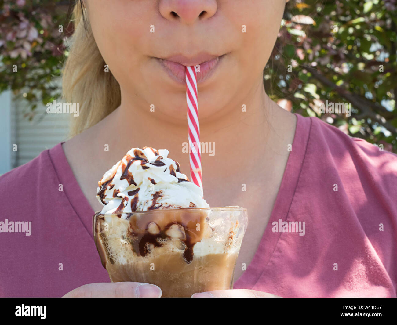 Ice cream lips hi-res stock photography and images - Alamy