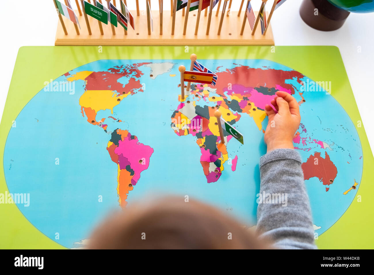 National flags world round set hi-res stock photography and images - Alamy
