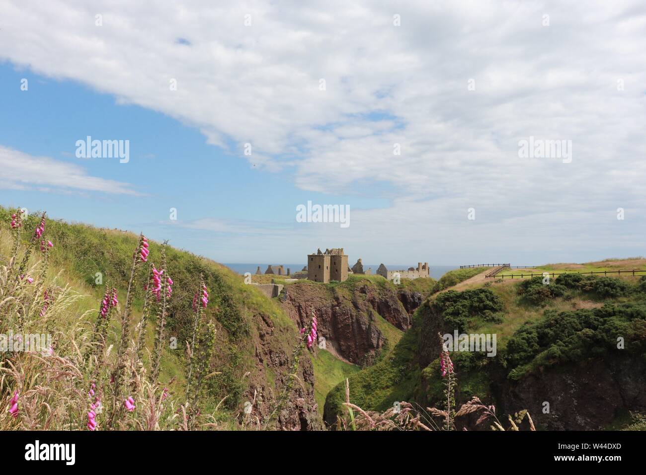 Dunnottar Castle, Scotland Stock Photo - Alamy