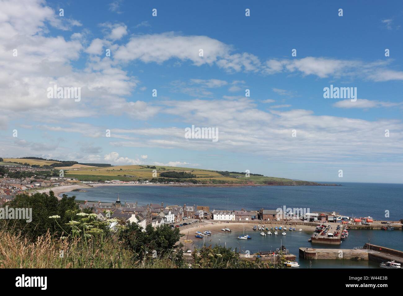 Stonehaven harbour marina hi-res stock photography and images - Alamy