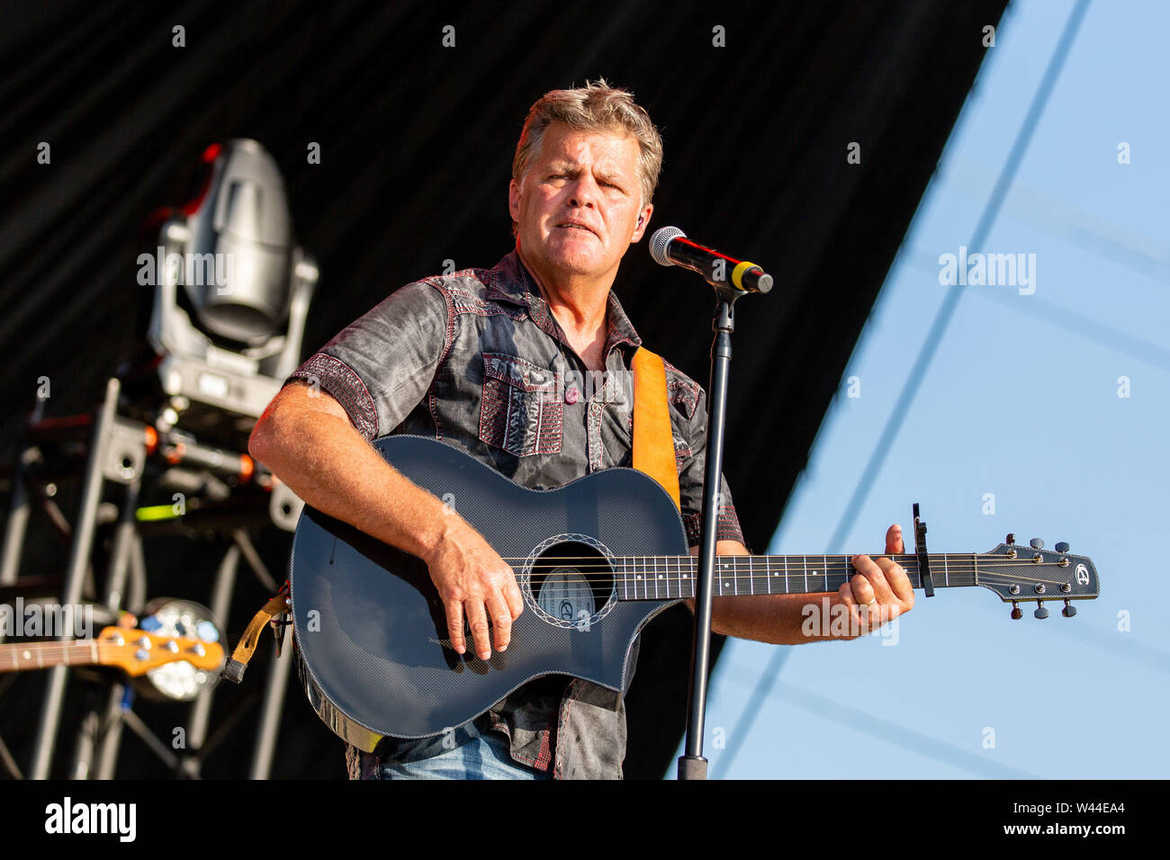 July 19, 2019 - Twin Lakes, Wisconsin, U.S - RICHIE MCDONALD of ...