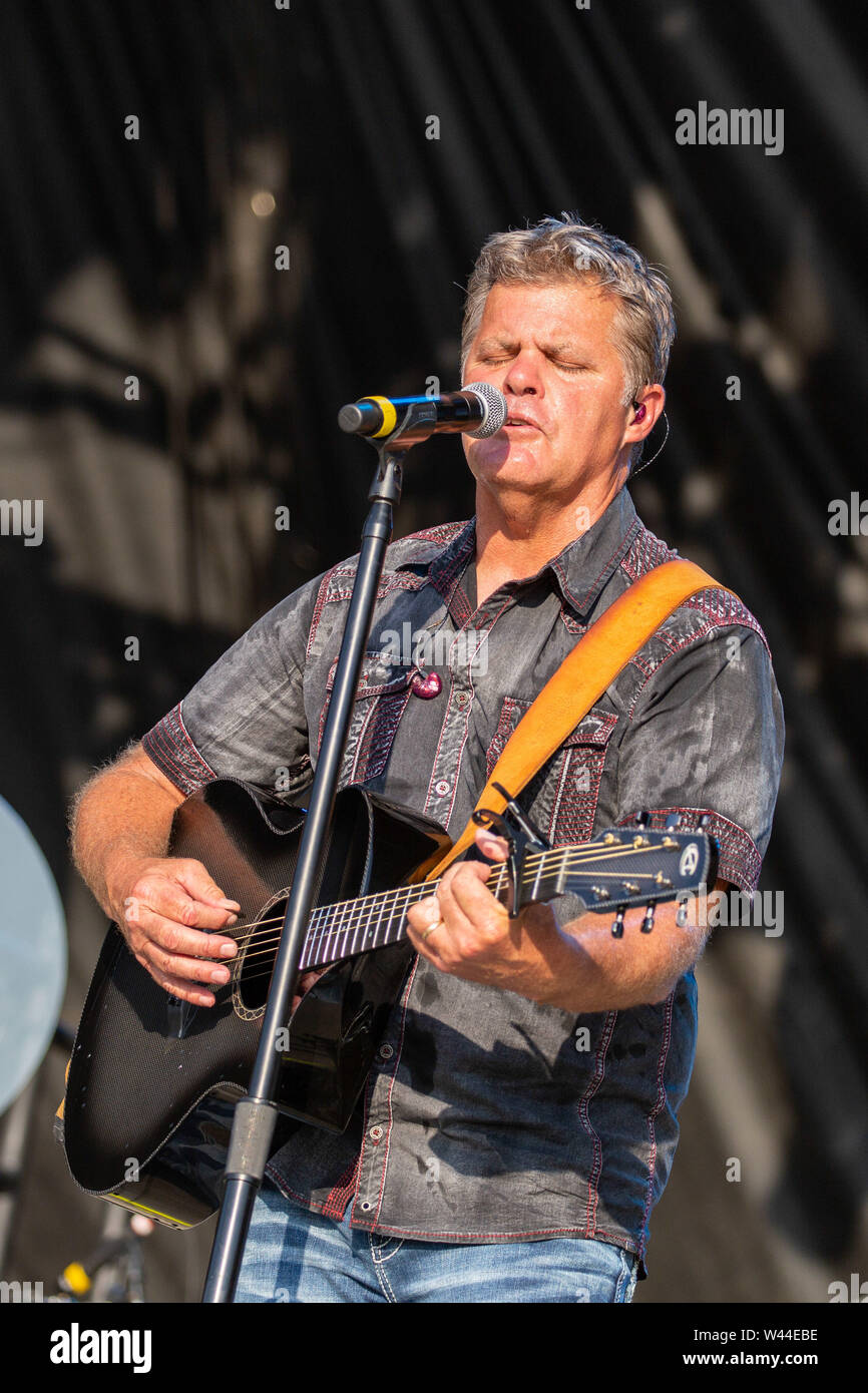 July 19, 2019 - Twin Lakes, Wisconsin, U.S - RICHIE MCDONALD of ...