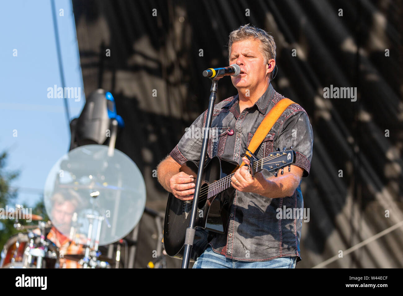 July 19, 2019 - Twin Lakes, Wisconsin, U.S - RICHIE MCDONALD of ...