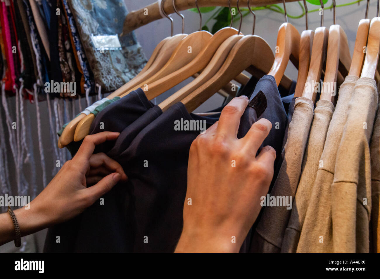Handcrafted garments hi-res stock photography and images - Alamy