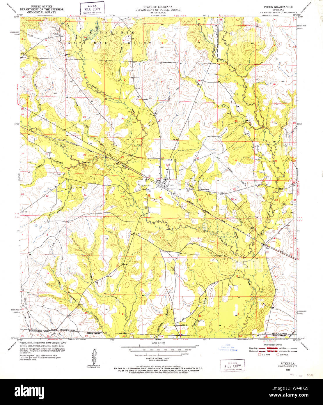 Map of pitkin hi-res stock photography and images - Alamy