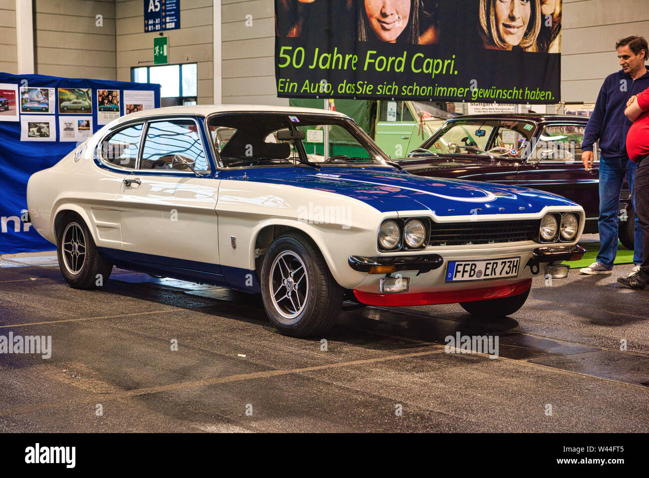 Blue ford capri hi-res stock photography and images - Alamy