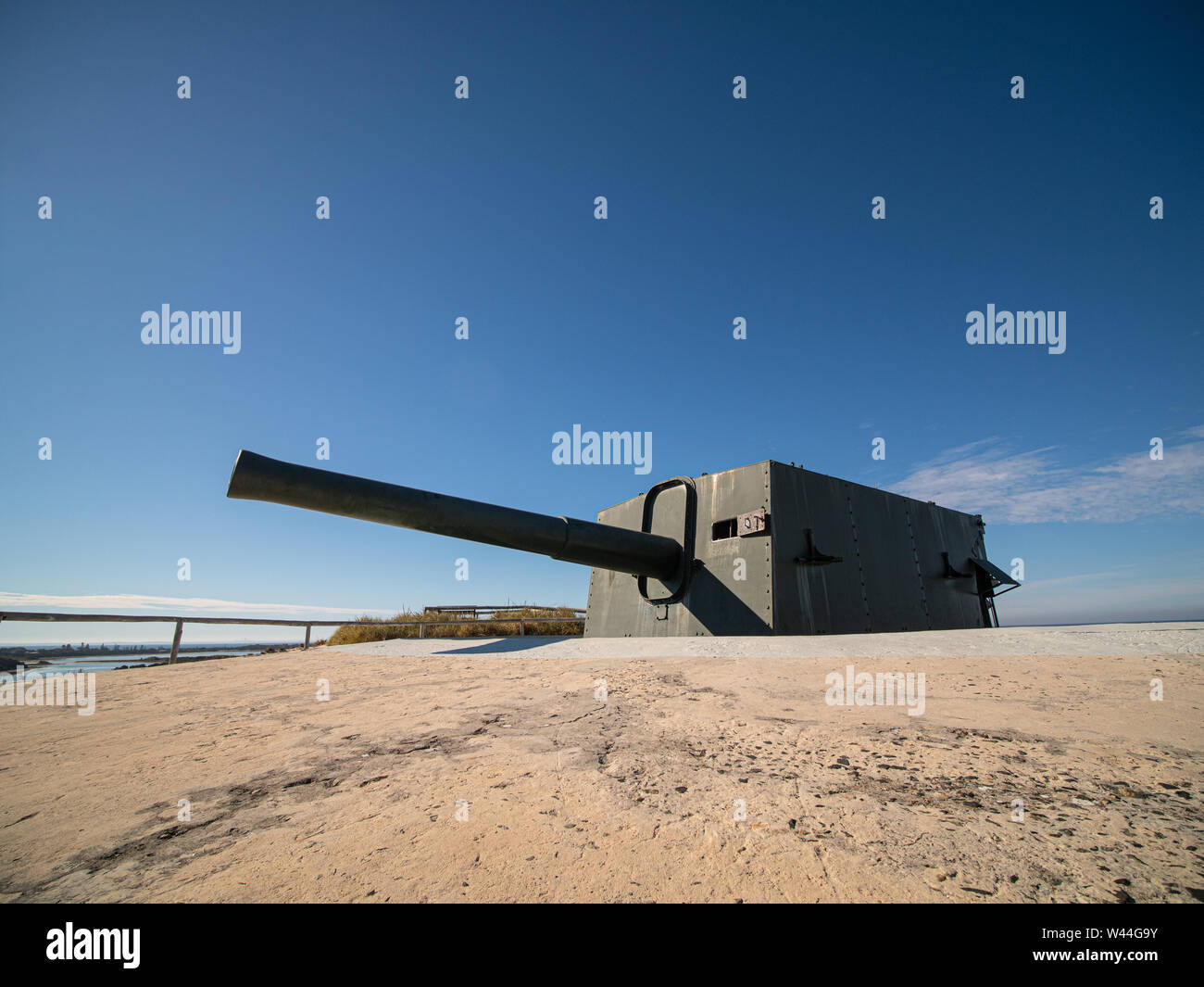 World War II gun fortification, Rottnest Island Stock Photo - Alamy