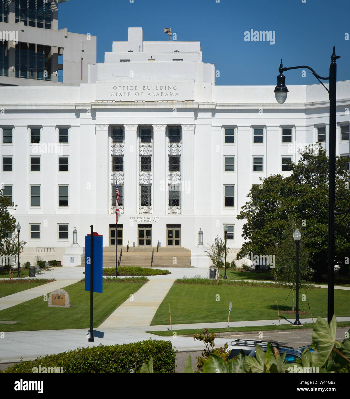 The impressive,, Lurleen B. Wallace Building, state of Alabama ...