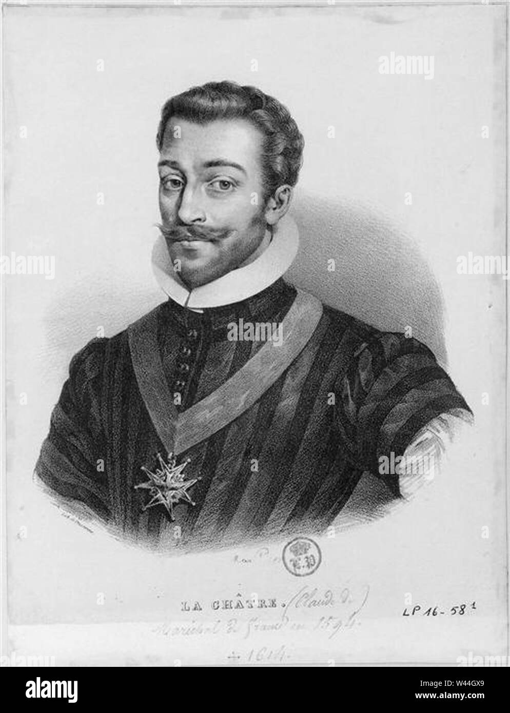 Claude de la chatre Black and White Stock Photos & Images - Alamy