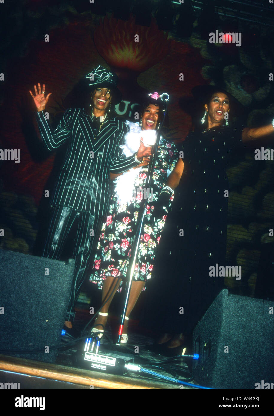 Hollywood, California, USA 29th September 1994 (L-R) Singers June ...