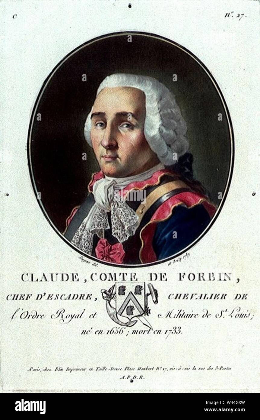 Claude de Forbin (1656-1733 Stock Photo - Alamy