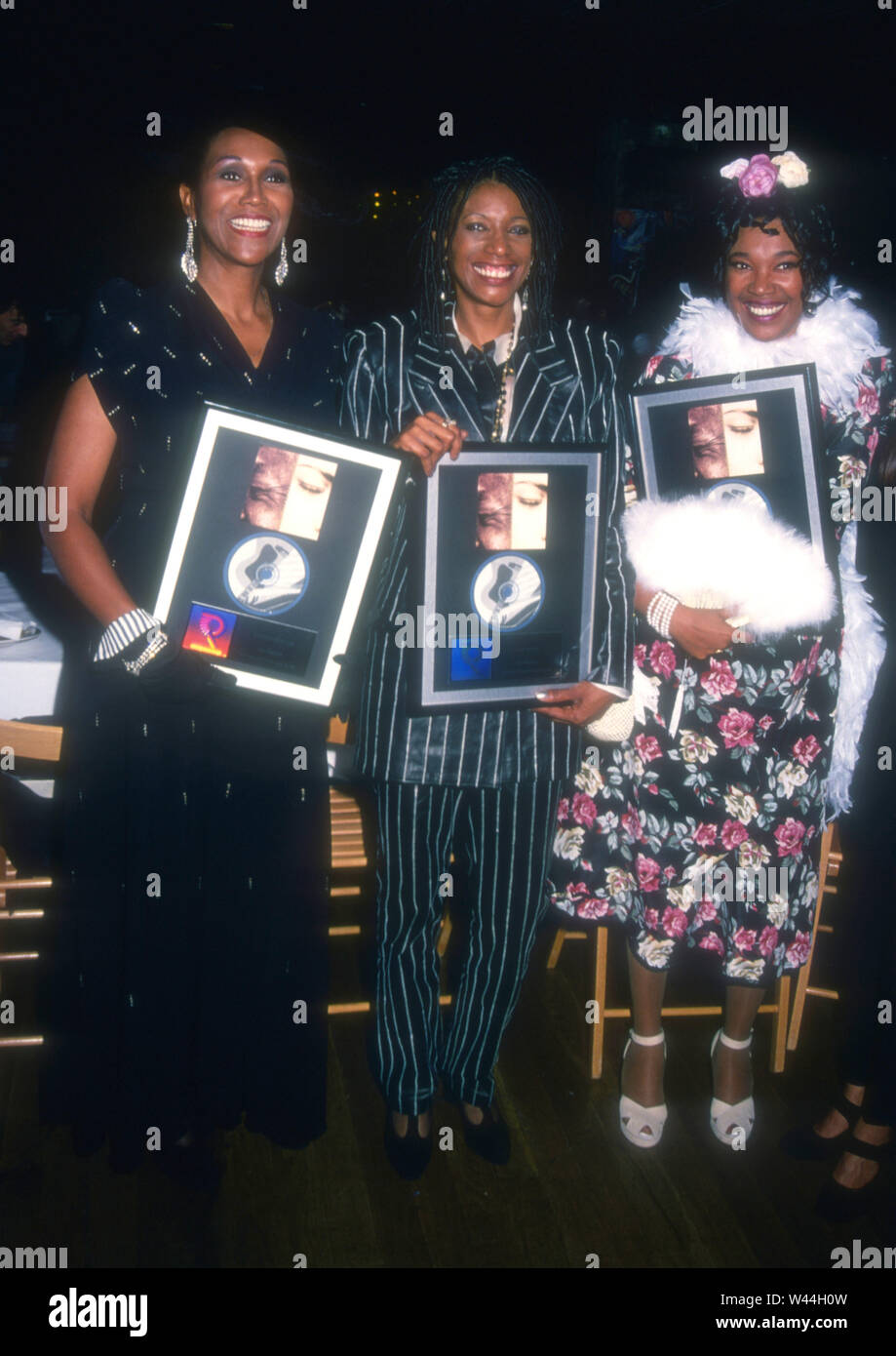Hollywood, California, USA 29th September 1994 (L-R) Singers Ruth ...