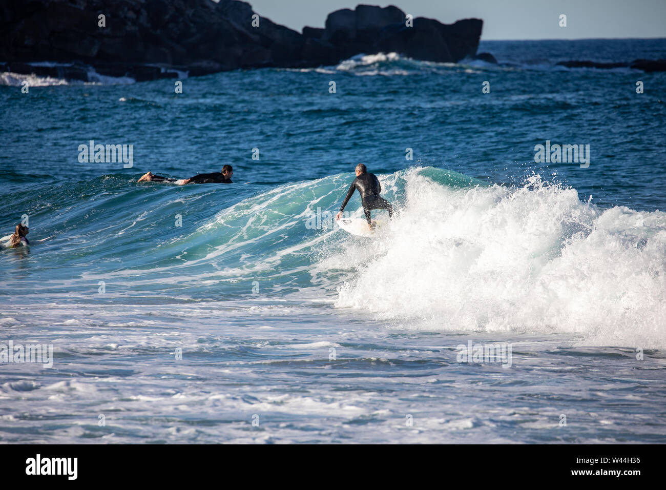 Australian male surfer hi-res stock photography and images - Alamy