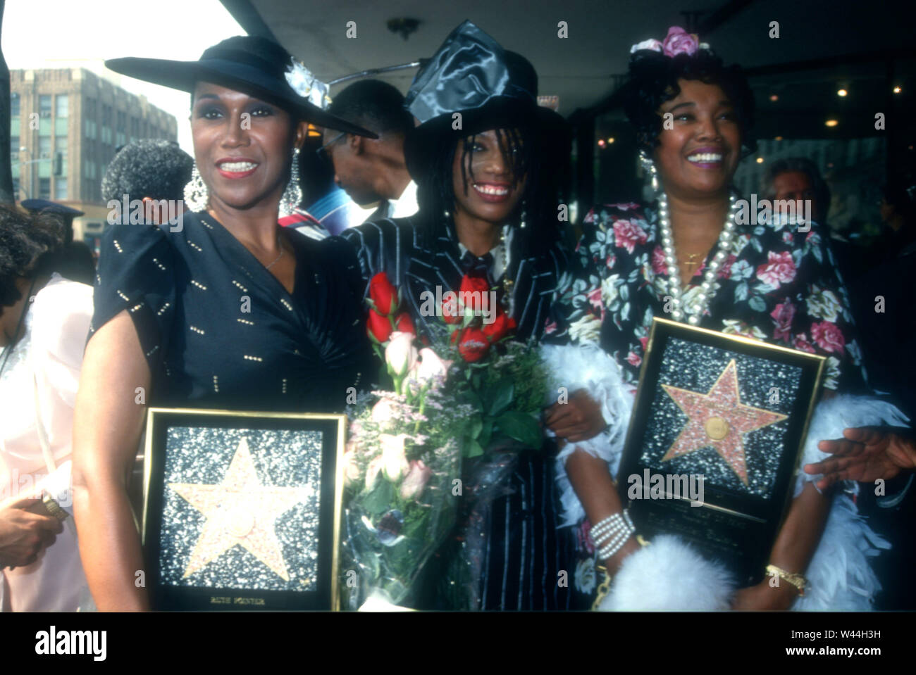 Hollywood, California, USA 29th September 1994 (L-R) Singers Ruth ...