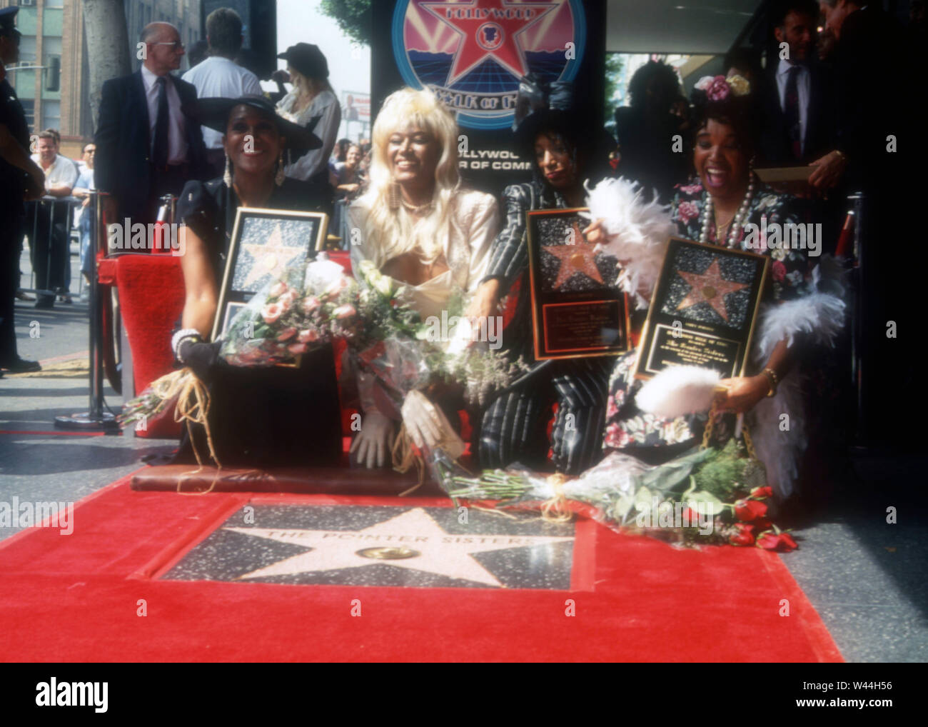 Hollywood, California, USA 29th September 1994 (L-R) Singers Ruth ...