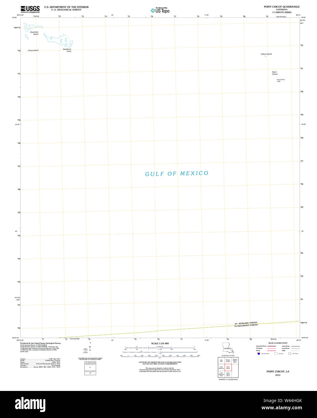 Chicot map hi-res stock photography and images - Alamy
