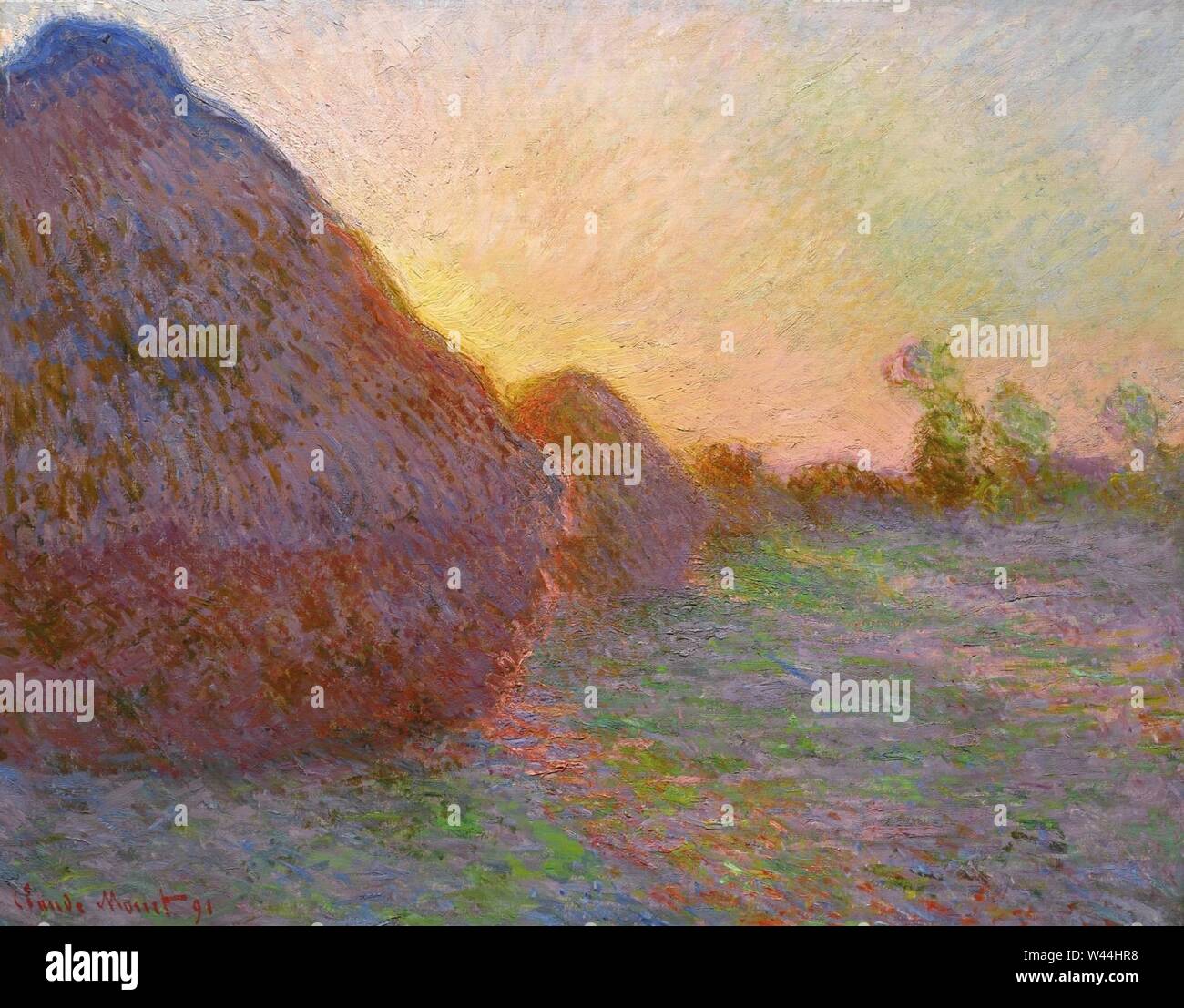 Meules monet hi-res stock photography and images - Alamy