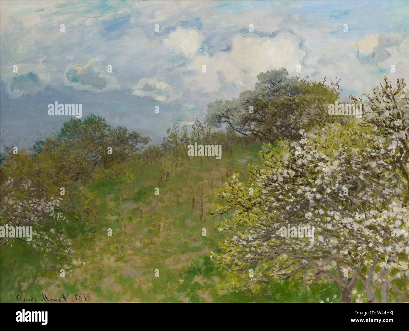 Claude Monet - Springtime Stock Photo - Alamy