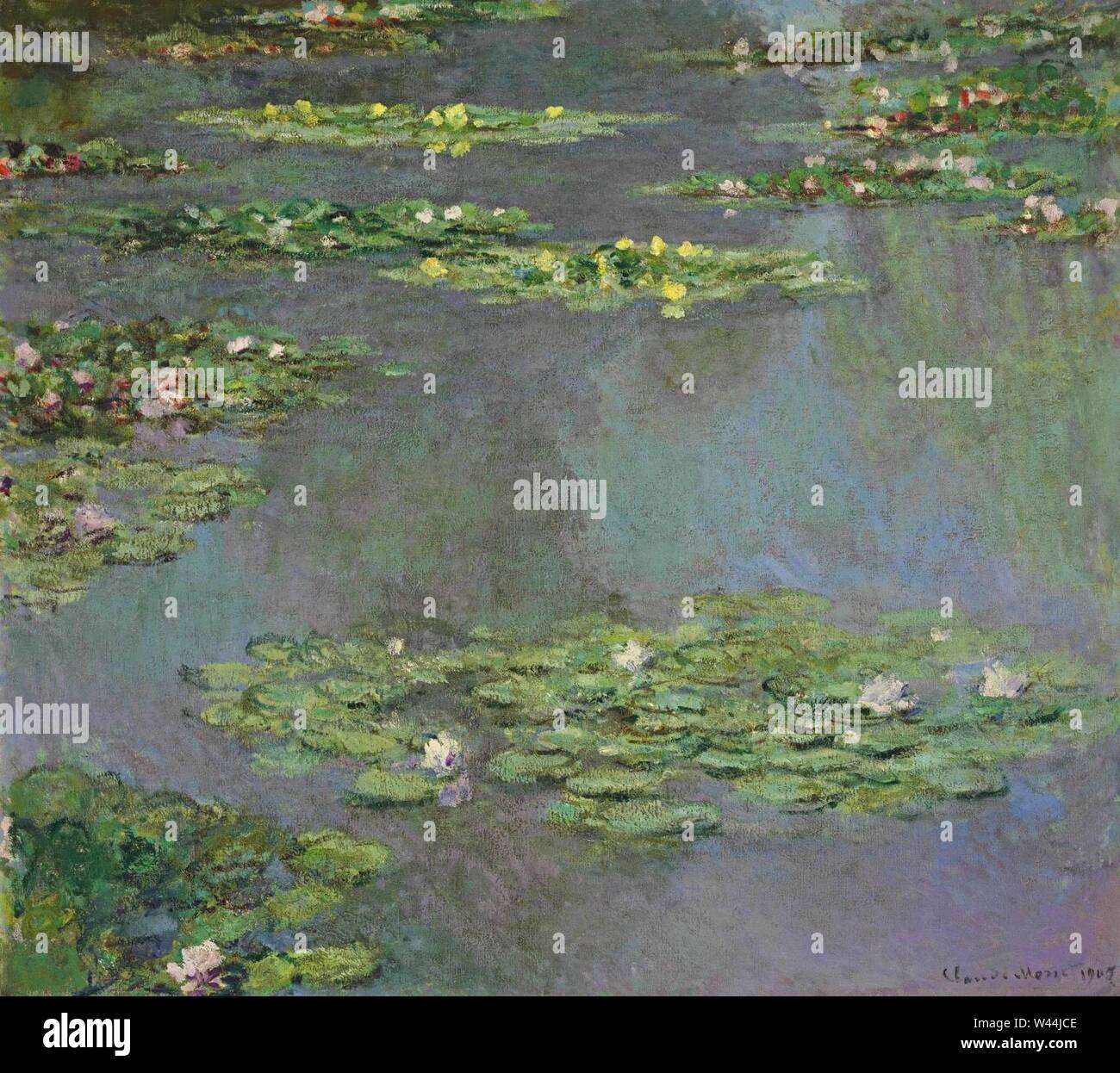 Claude monet nympheas hi-res stock photography and images - Alamy