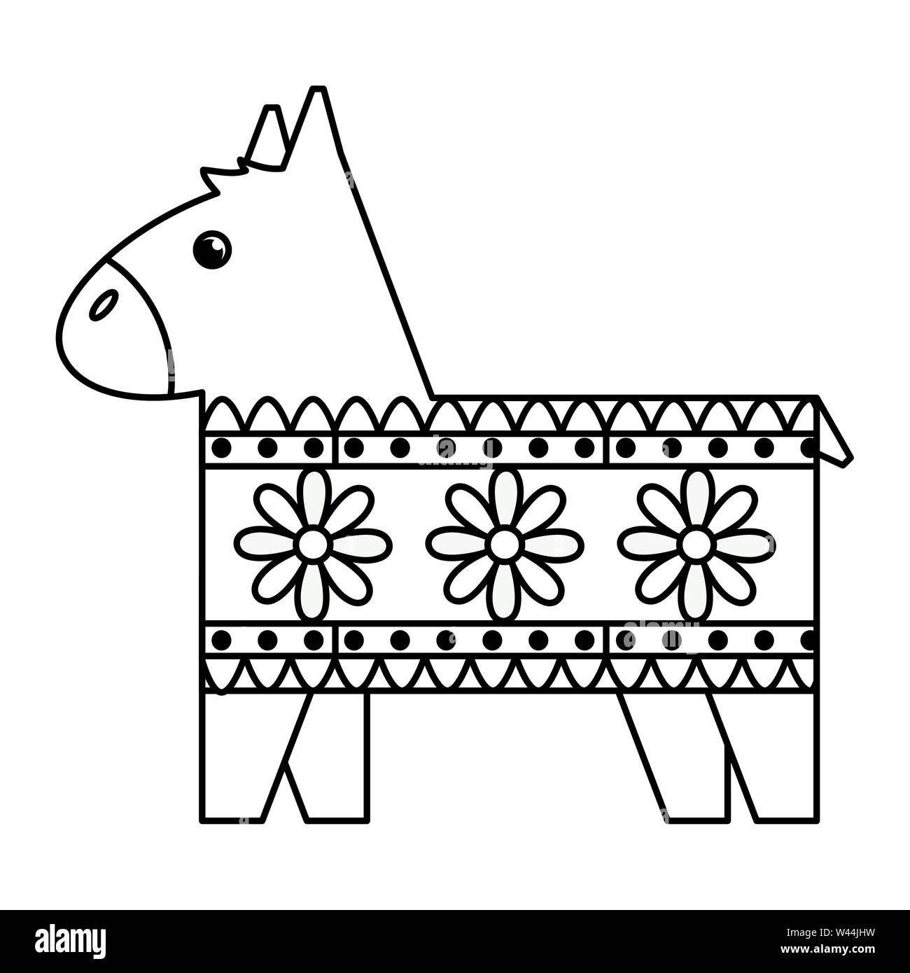 dead of dead celebration pinata Stock Vector Image & Art - Alamy