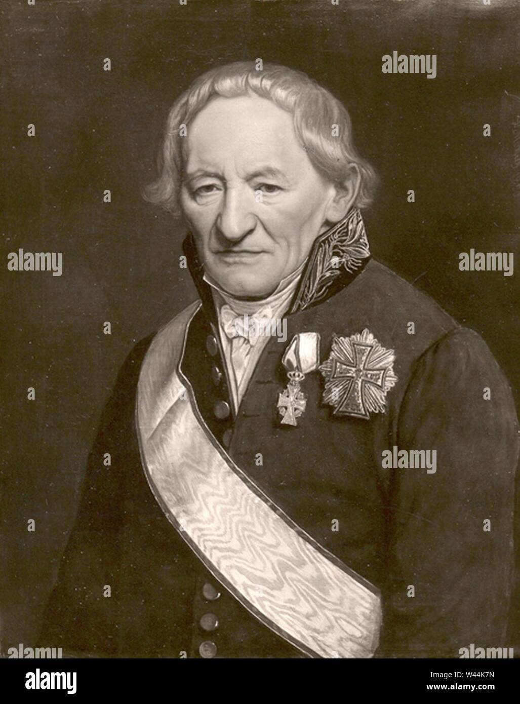 Claus Christian Schiønning 1850 by David Monies Stock Photo - Alamy