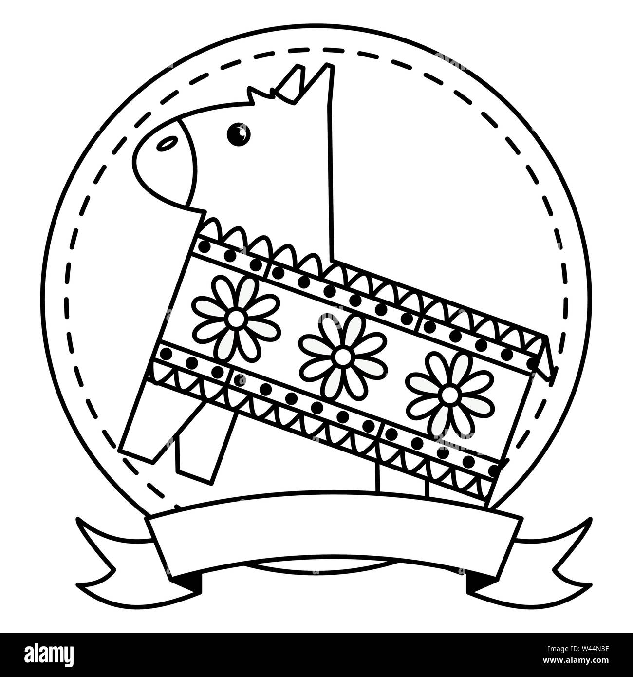 dead of dead celebration pinata Stock Vector Image & Art - Alamy