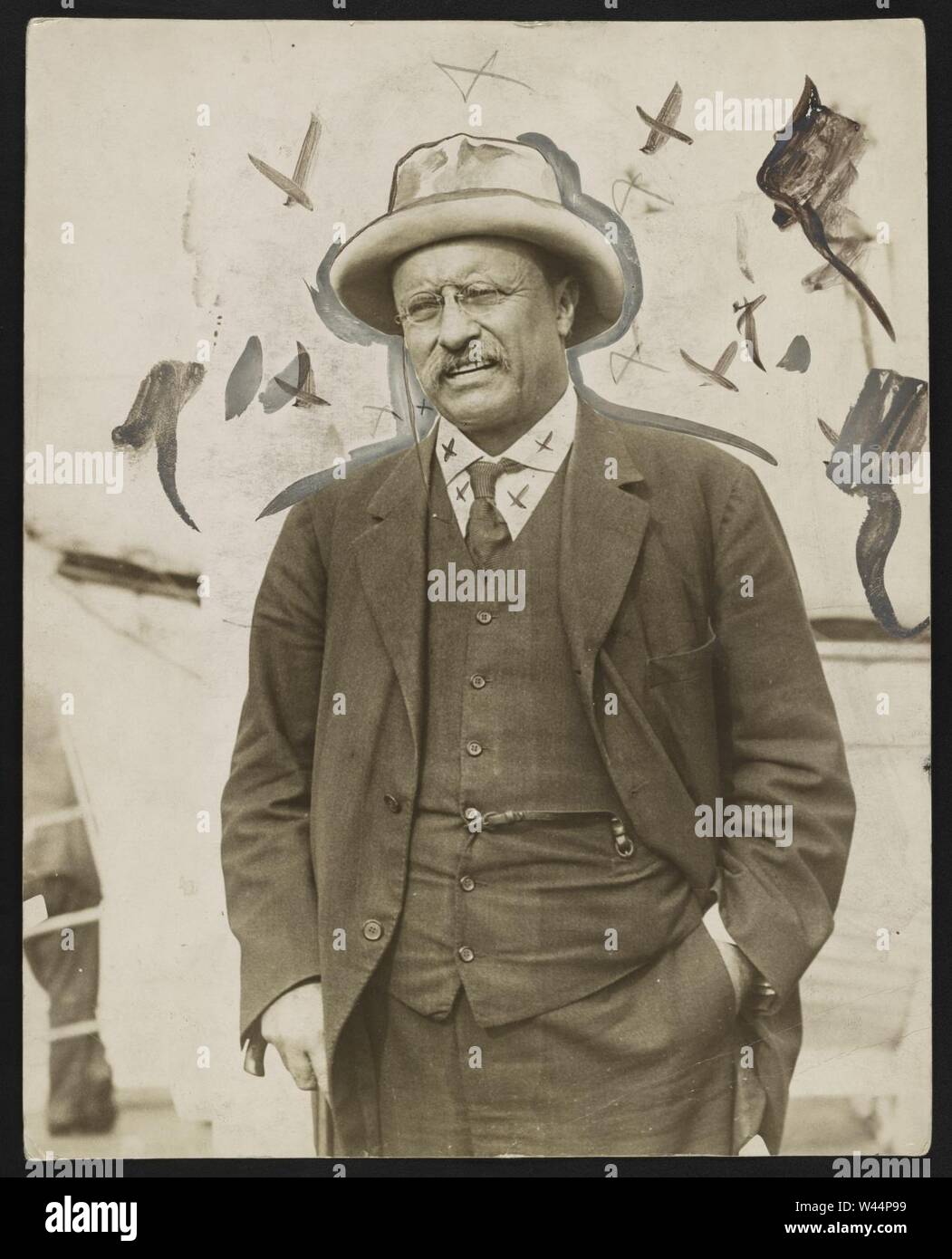 Colonel Roosevelt's return Stock Photo - Alamy