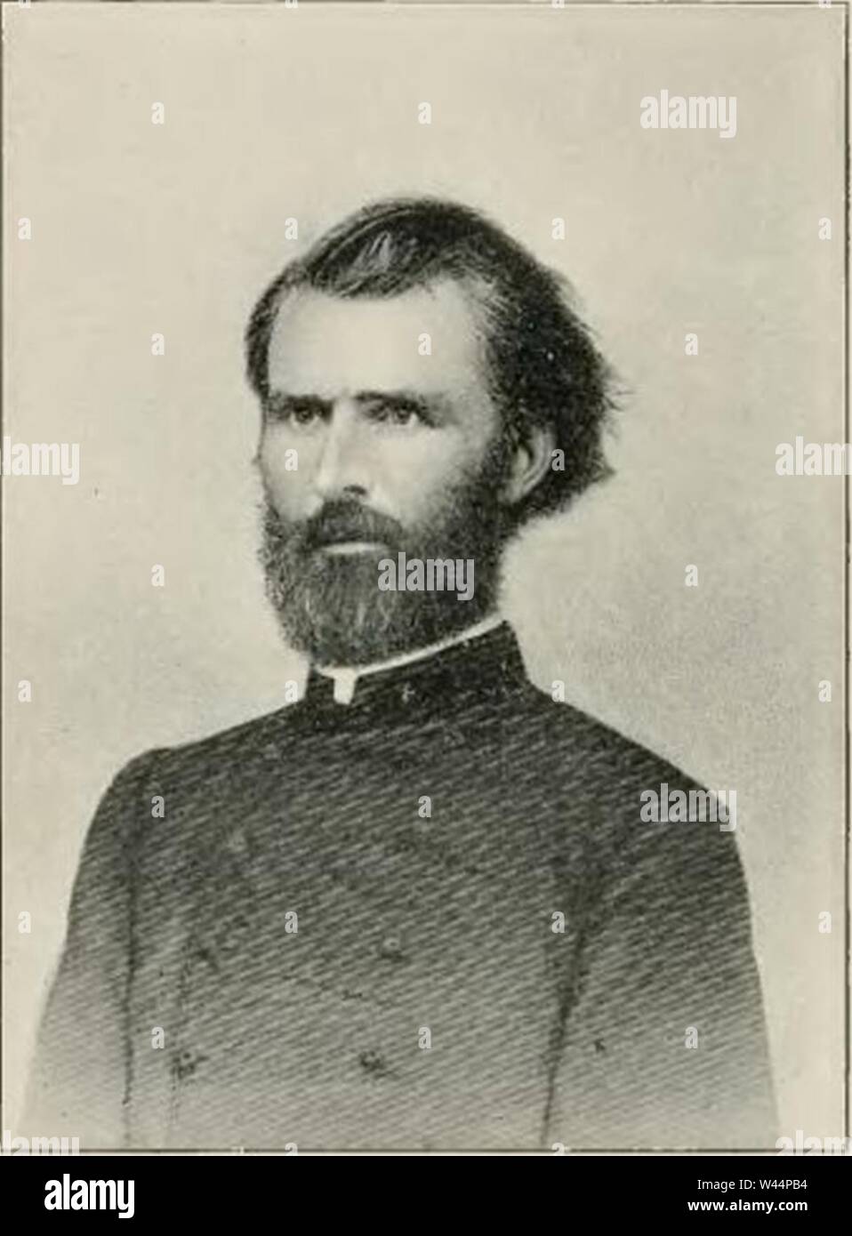 Colonel William M. Stone - History of Iowa Stock Photo - Alamy