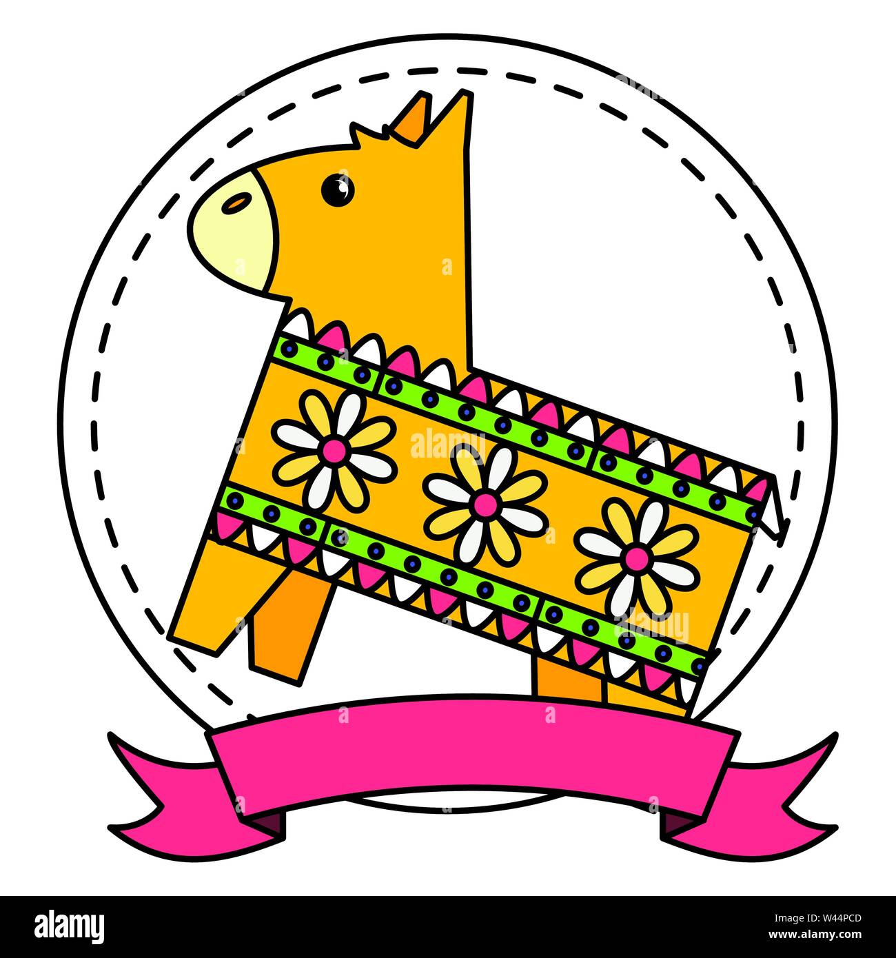 dead of dead celebration pinata Stock Vector Image & Art - Alamy
