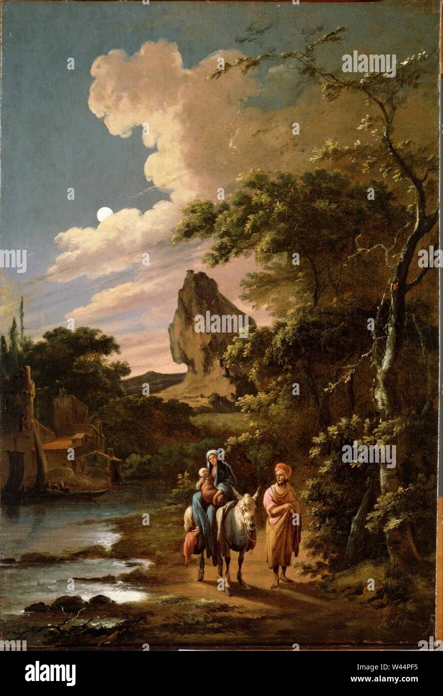 Colonia, Adam - The Flight into Egypt Stock Photo - Alamy