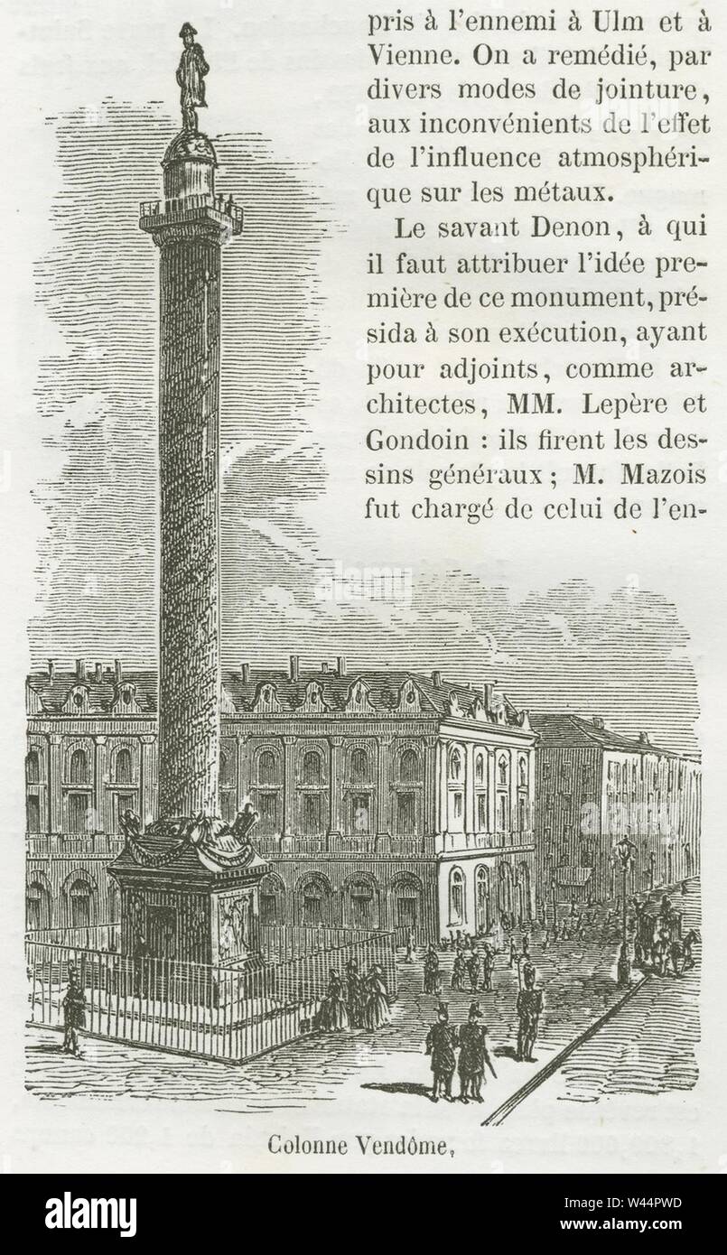 Colonne vendome hi-res stock photography and images - Alamy