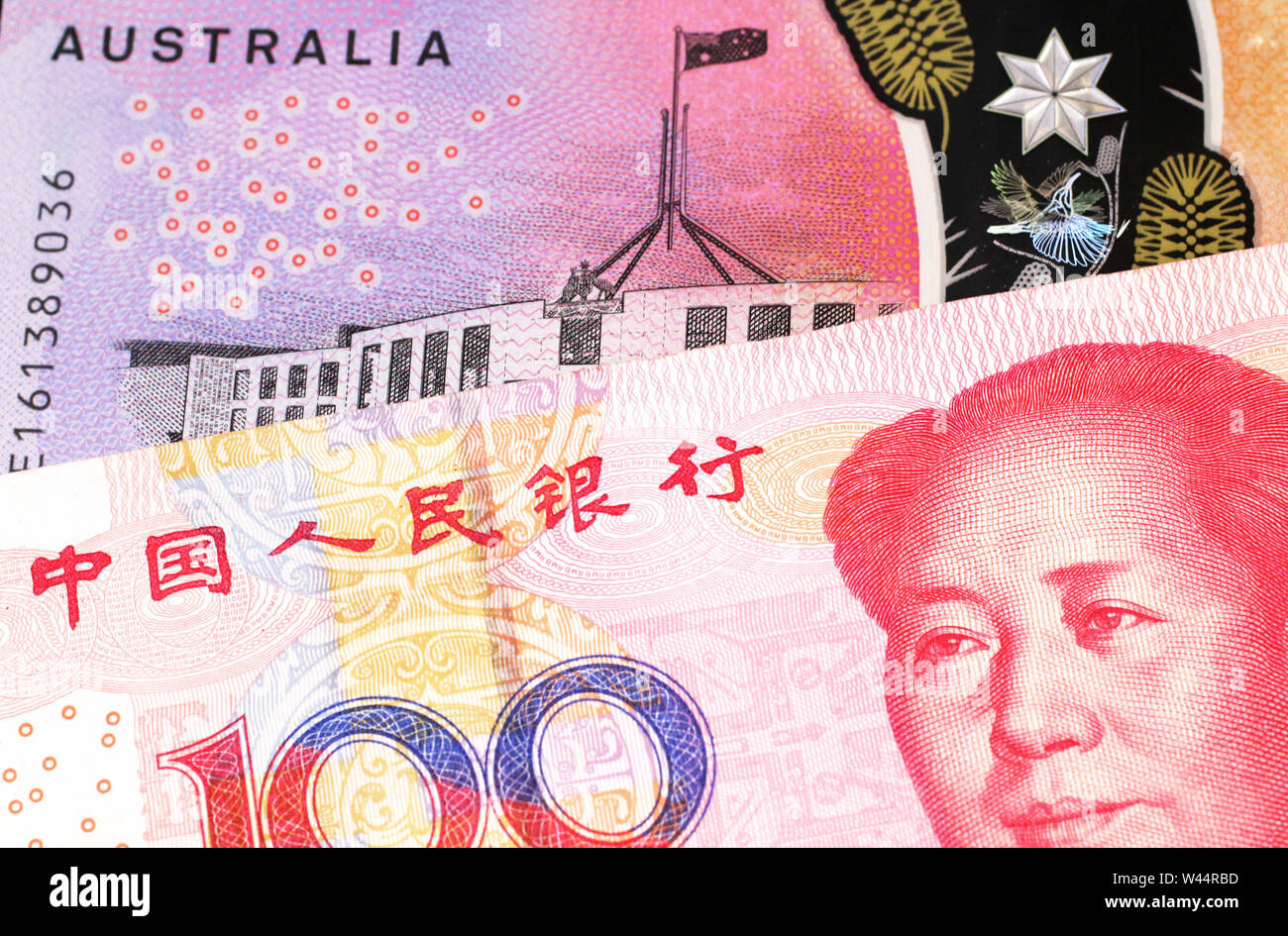 Australian five dollar banknote hi-res stock photography and images - Alamy