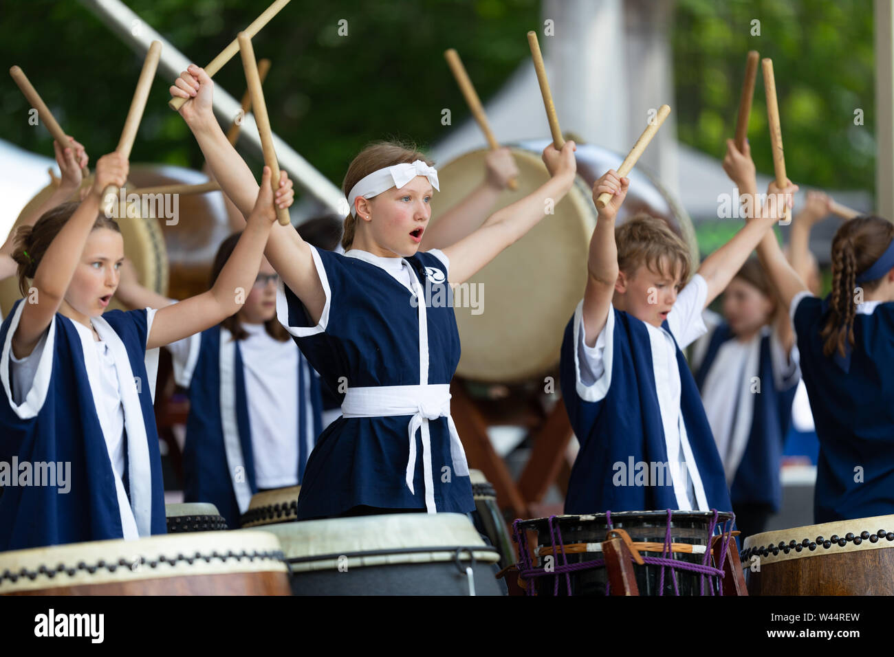 Columbus, Ohio, USA - May 26, 2019: Columbus Asian Festival, Franklin ...