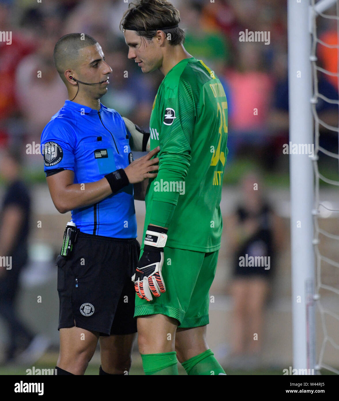 South Bend, USA. 19th July, 2019. Football, test matches, Liverpool FC ...