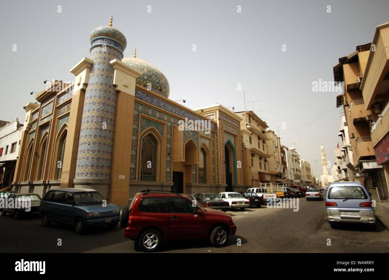 Colorful Iranian mosque Stock Photo - Alamy