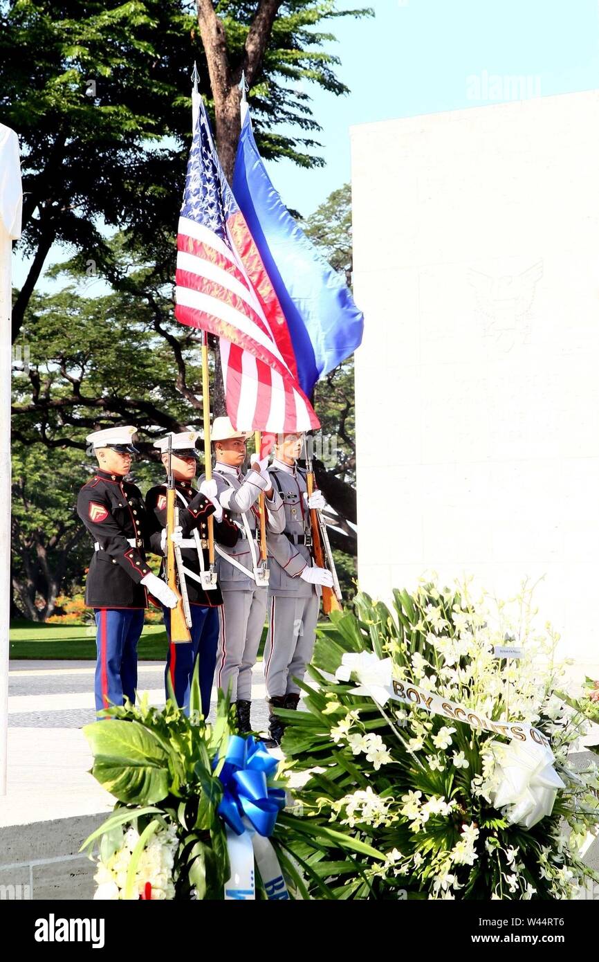 Colors at Manila American Cemetery Stock Photo - Alamy