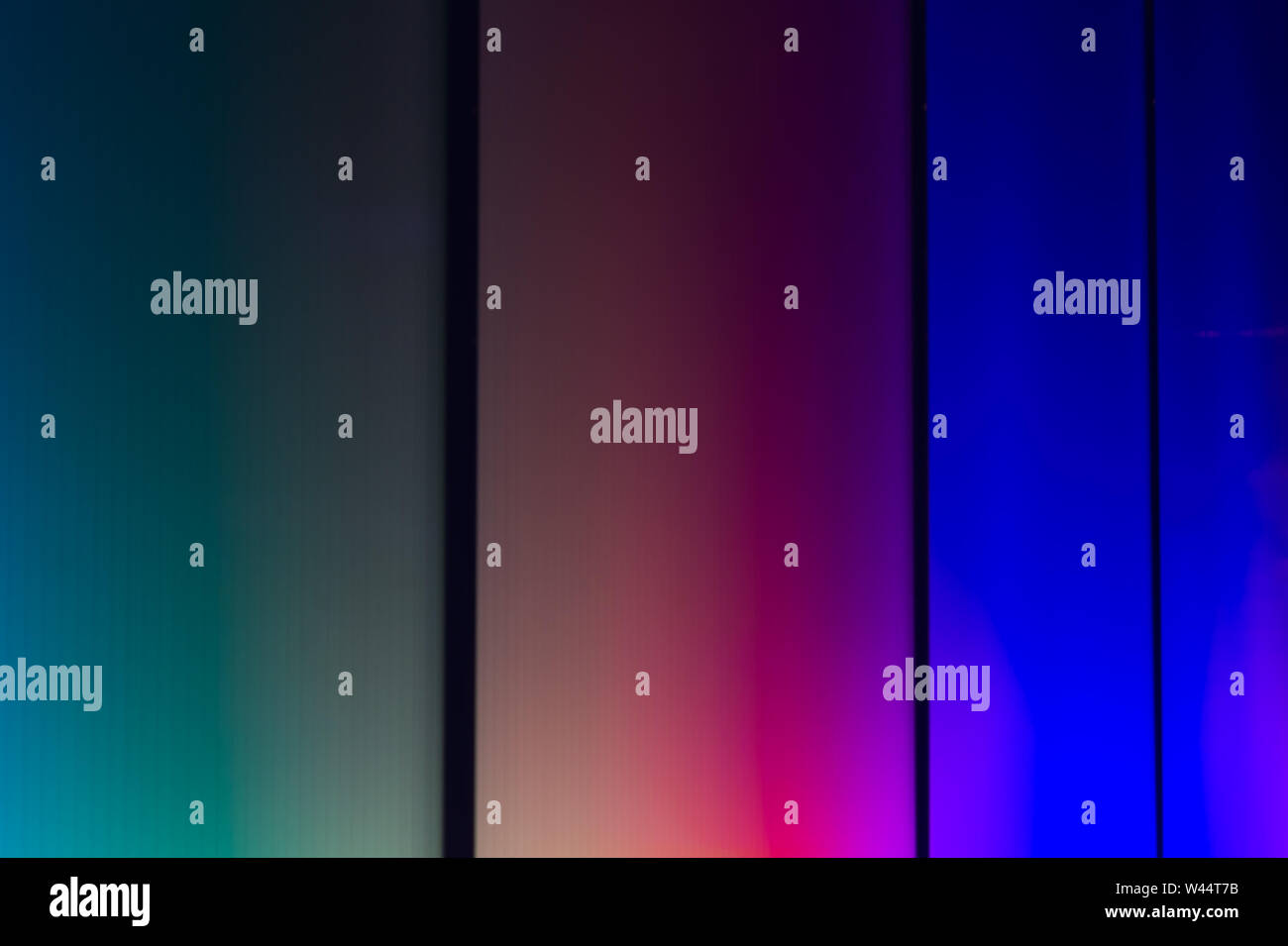 Colorful reflection of the lighting wall background Stock Photo - Alamy