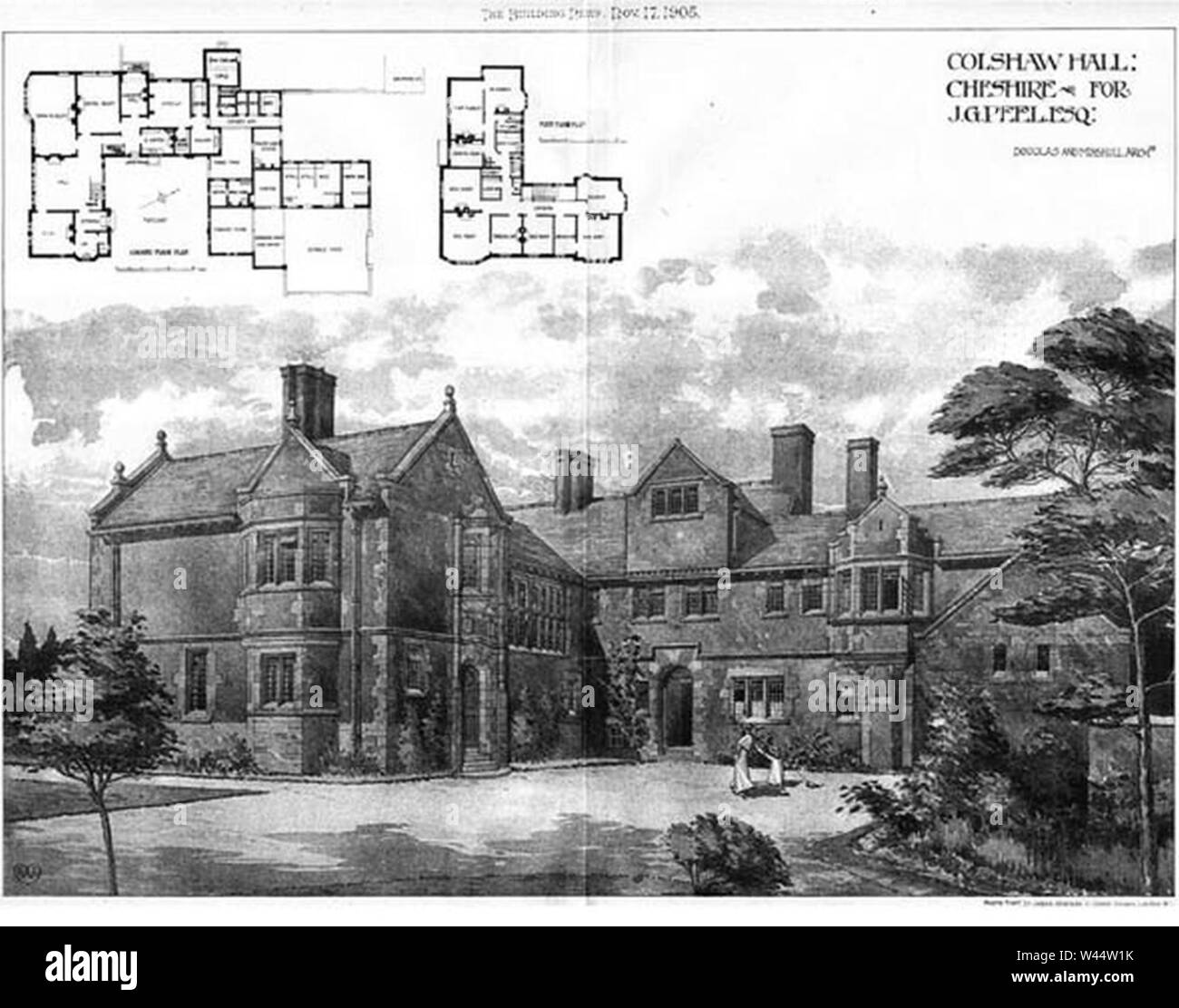 Colshaw hall hi-res stock photography and images - Alamy