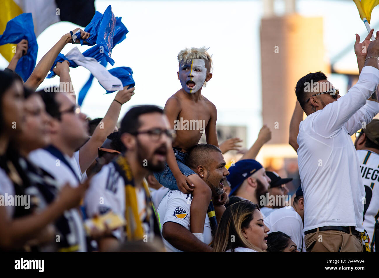 Soccer football fan fans stands hi-res stock photography and images - Alamy