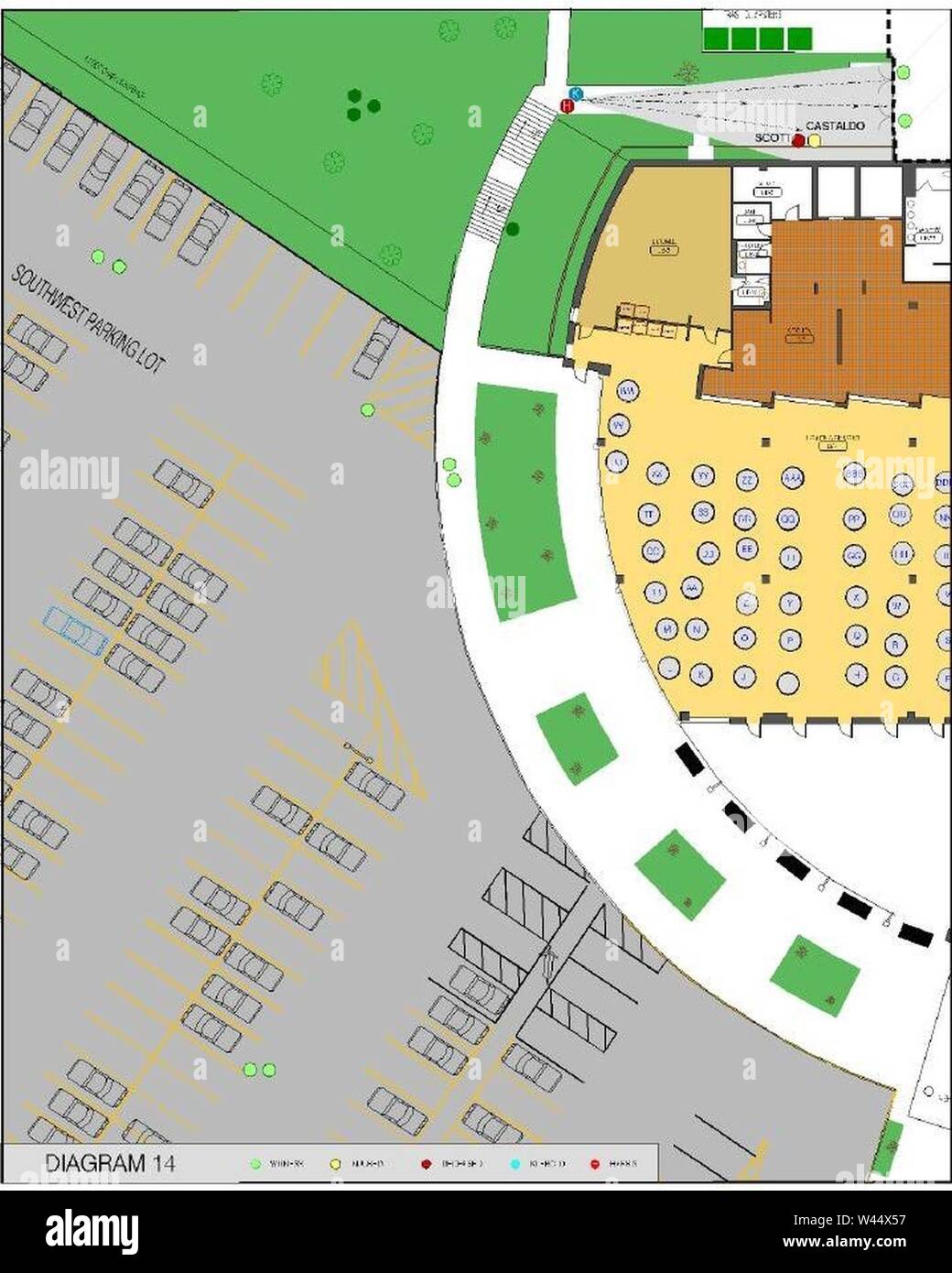 Columbine fbi diagram 0014 Stock Photo - Alamy