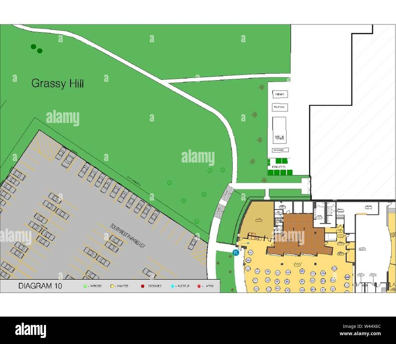 Columbine fbi diagram 0010 Stock Photo - Alamy