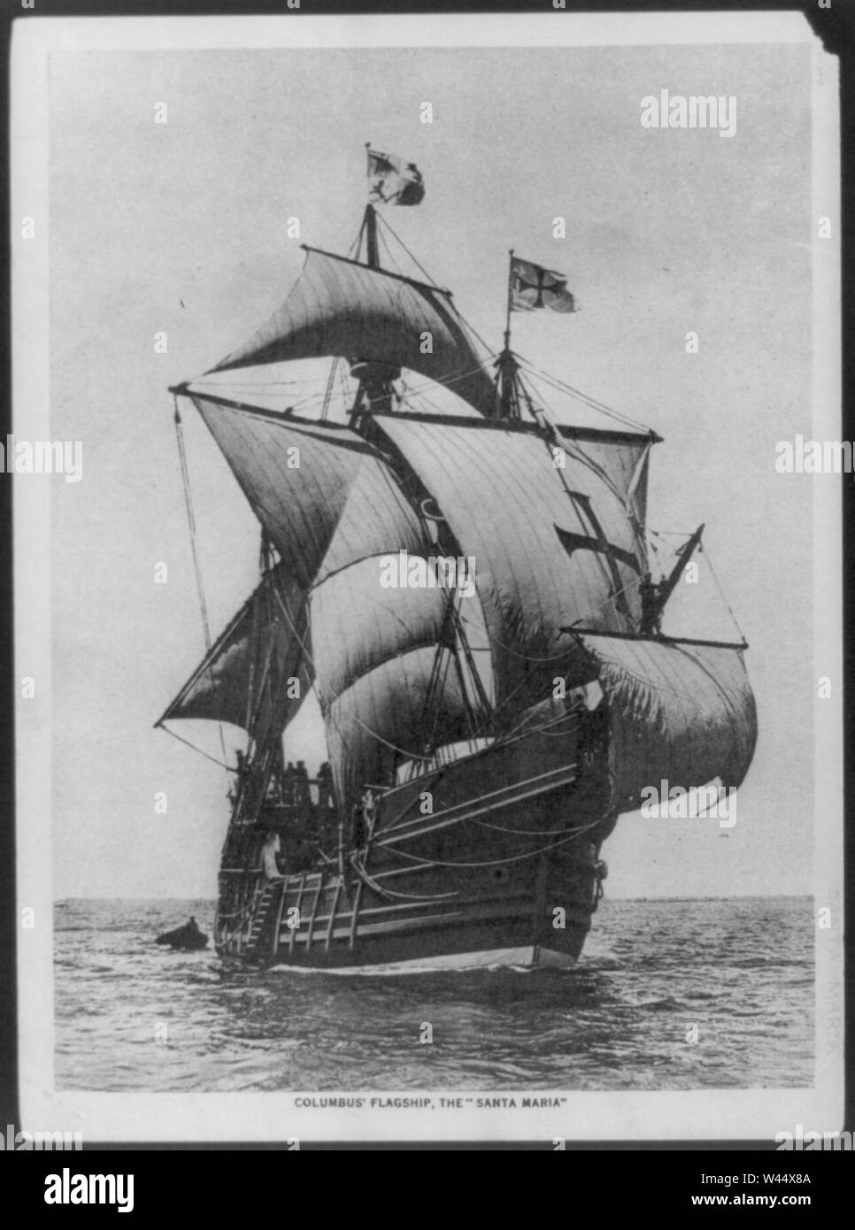 Columbus' Flagship, the SANTA MARIA Stock Photo - Alamy