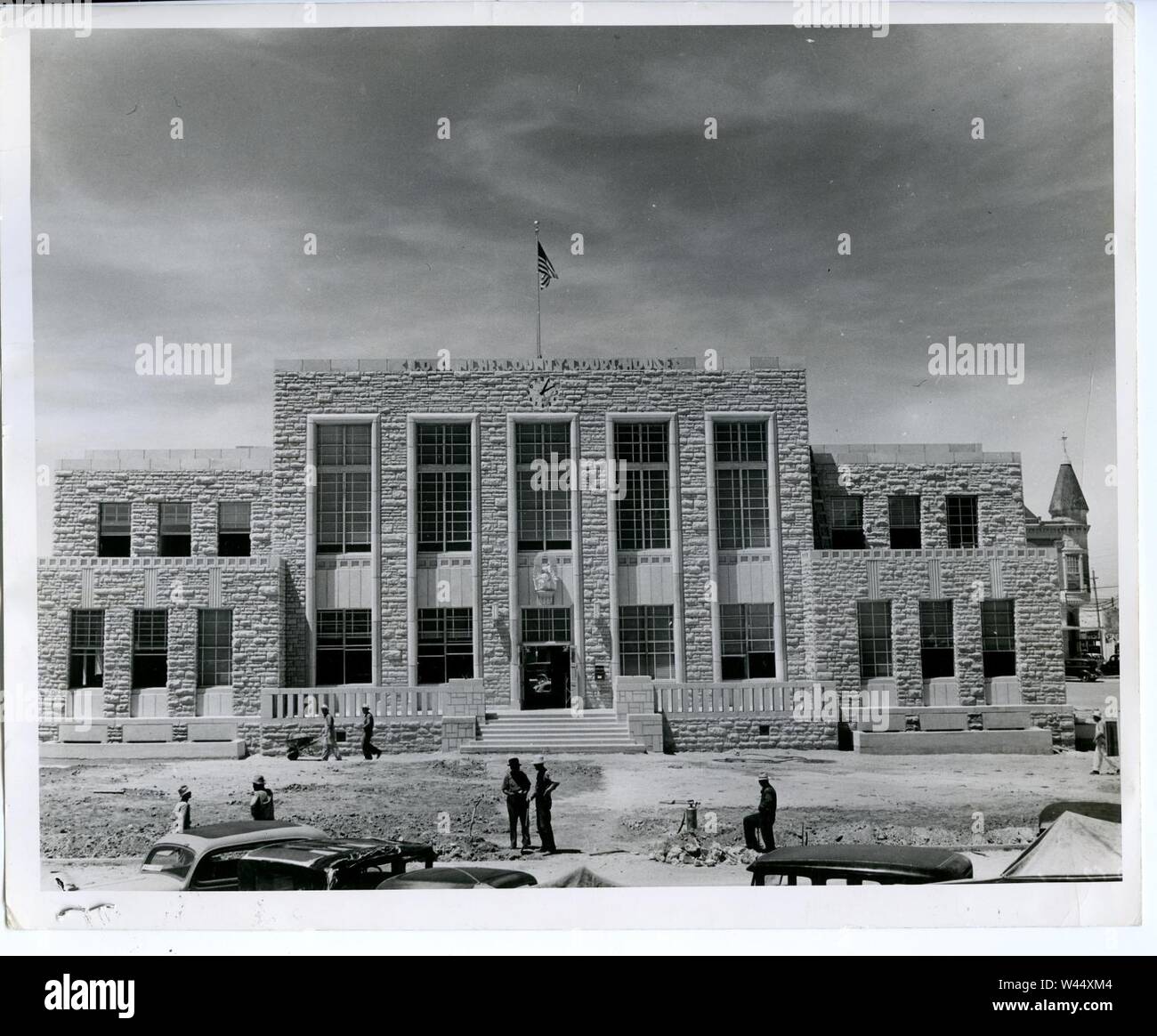 Comanche County Courthouse 1941 Stock Photo - Alamy