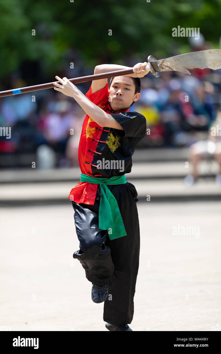 Columbus, Ohio, USA - May 26, 2019: Columbus Asian Festival, Franklin ...