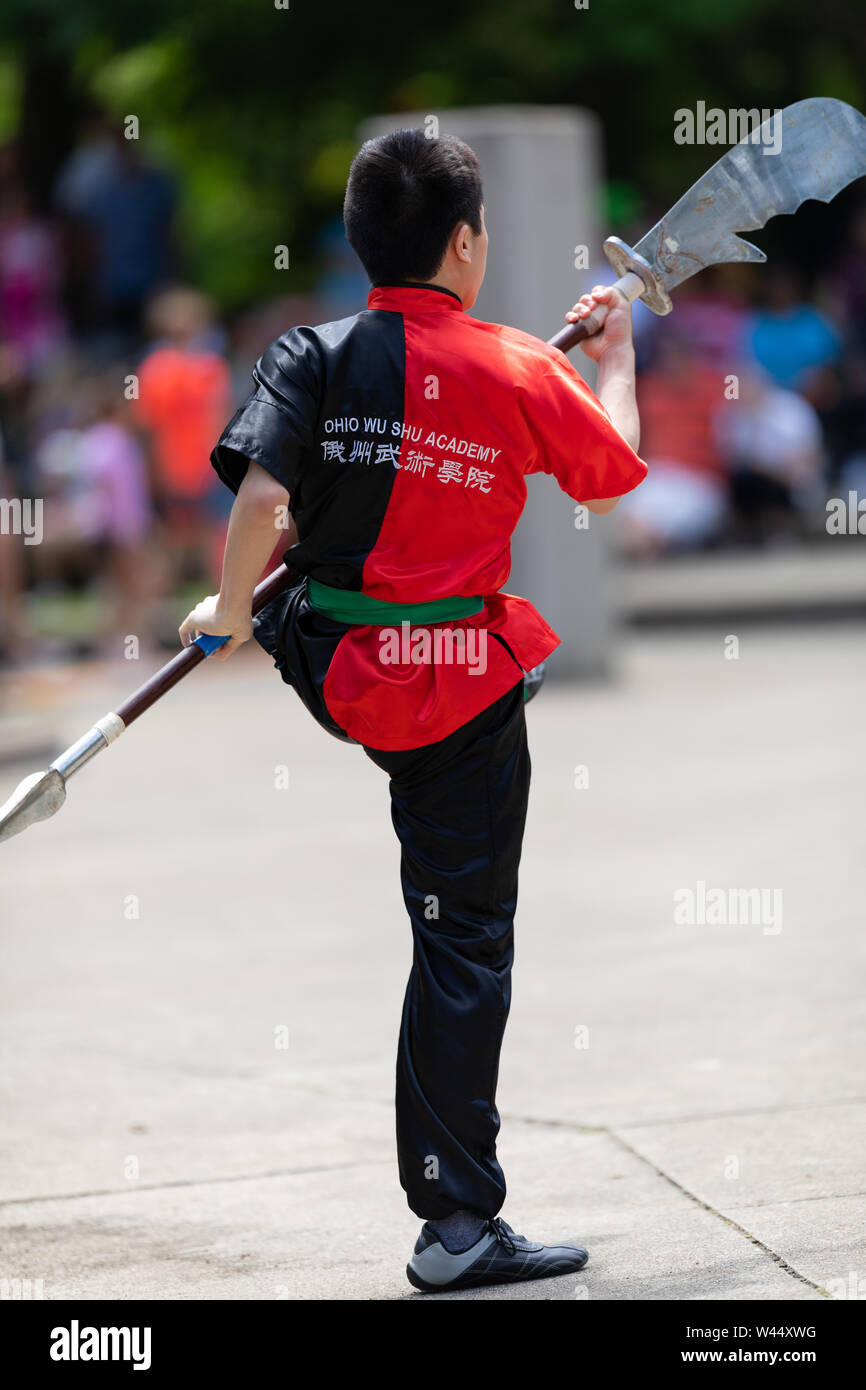 Columbus, Ohio, USA - May 26, 2019: Columbus Asian Festival, Franklin ...