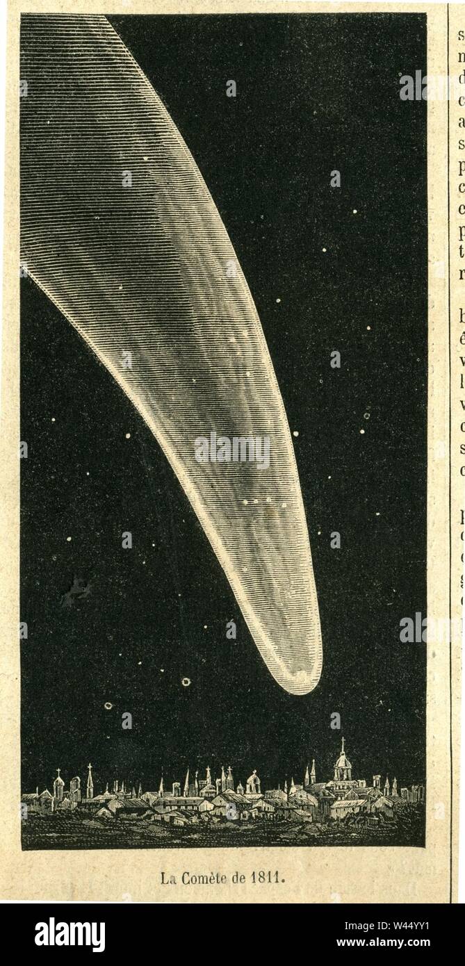 Comet of 1812 Stock Photo - Alamy