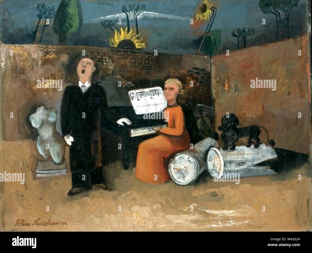 Comic Concert 1935 Stock Photo - Alamy