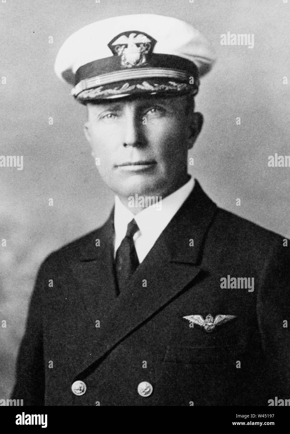 Commander John Rodgers, USN (cropped Stock Photo - Alamy